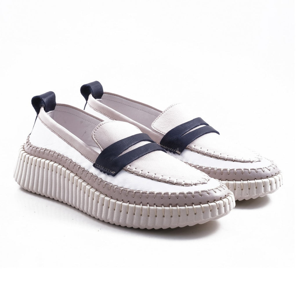 Pesso Mocking White/Navy